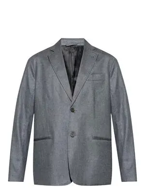 Emporio Armani Wool Blazer - Grey