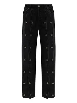 Remain Birger Christensen Buttoned Jeans - Black