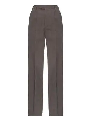 MAISON MARGIELA Creased Trousers - Brown