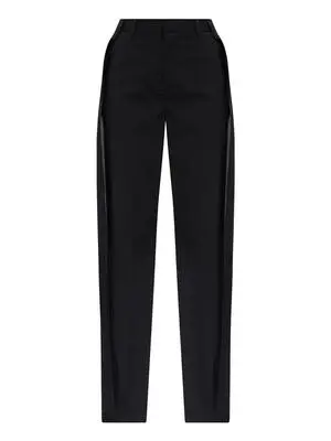 MAISON MARGIELA Creased Trousers - Black
