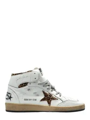 Golden Goose Sky Star High-top Sneakers - White