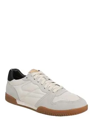 Vince Bel Air Leather Sneakers Horchata/pebble White