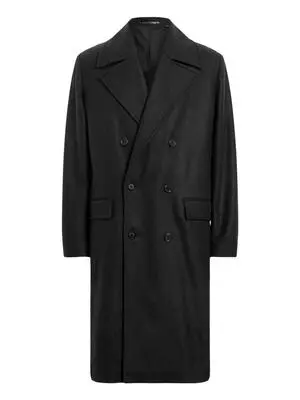 ALLSAINTS Wool-blend Curran Overcoat - Black