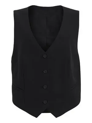 ALLSAINTS Aleida Waistcoat - Black