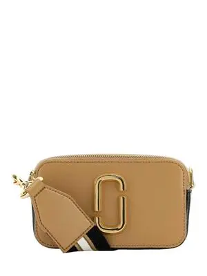 Marc Jacobs Marc Jacobs Snapshot Bag In Saffiano Leather Camel