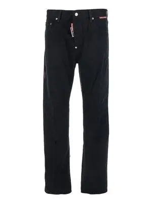 Dsquared2 X Magliano Straight-leg Jeans - Black