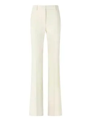 Pinko Flared Trousers - White