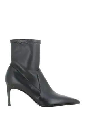 SERGIO LEVANTESI 75mm Pointed-toe Ankle Boots - Black