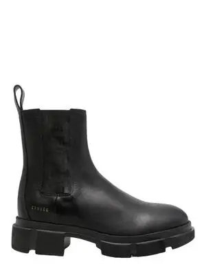 SUMMERY COPENHAGEN Elasticated-side Chelsea Boots - Black