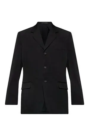 Yohji Yamamoto Single-breasted Blazer - Black
