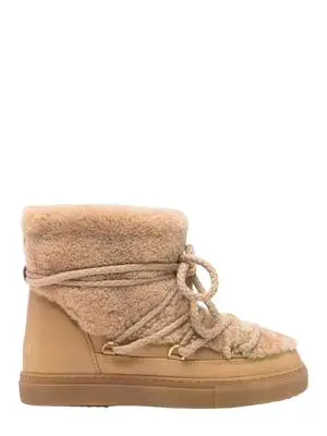 Inuikii Curly Lace-up Boots - Neutrals