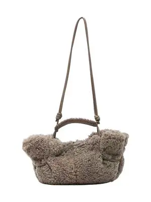 Hereu Braided-handle Tote Bag - Grey
