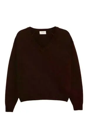 SYSTEM Wool Jumper - Brown