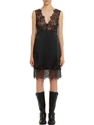 Marella Lace Dress - Black