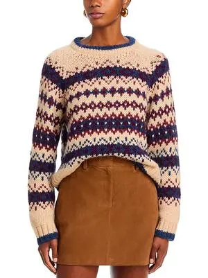 Velvet By Graham & Spencer Makena Crewneck Sweater - Multi