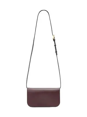 ALLSAINTS Maeve Wallet Crossbody Bag - Dark Red