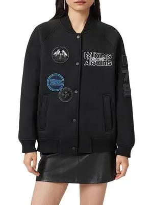 ALLSAINTS Williams X Nico Bomber Jacket - Black
