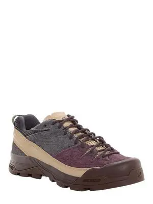 SALOMON X-alp Suede Sneakers - Plum