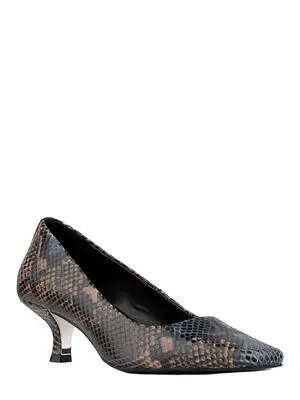 DONALD PLINER Kimbra Pumps - Blue Bell