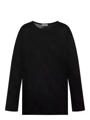 Yohji Yamamoto Long-sleeved T-shirt - Black