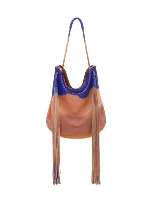 Ulla Johnson Paloma Tassel Hobo Bag - Moontide