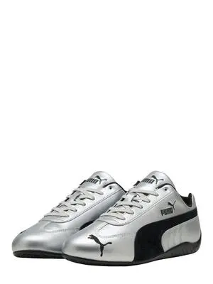 PUMA Speedcat Metallic Sneakers - Puma Silver/puma Black