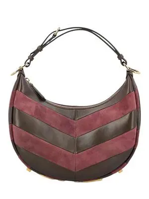 Fendi Small Graphy Shoulder Bag - Brown