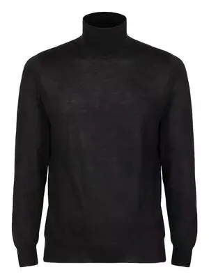 SLOWEAR Roll-neck Knitwear - Black