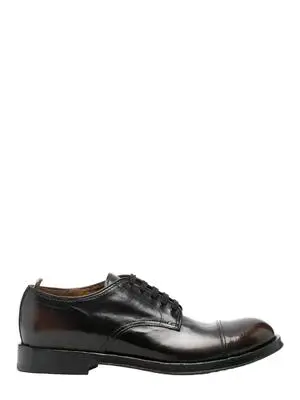 Officine Creative Leather Derby Shoes - Brown