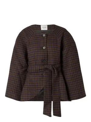 Sea Beatrice Belted Jacket - Brown