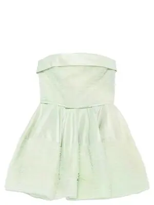 Viktor & Rolf Ruffled Mini Dress - Green