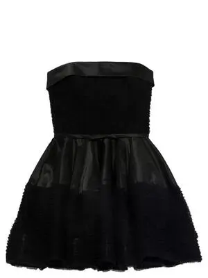 Viktor & Rolf Ruffled Mini Dress - Black