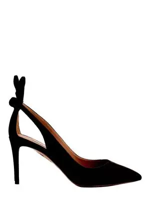 AQUAZZURA 85mm Bow-Tie Pumps