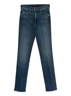 MOTHER Button-fastening Skinny Jeans - Blue