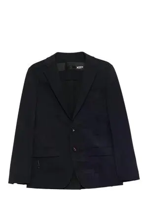 RRD Pinstripe Button-fastening Blazer - Blue