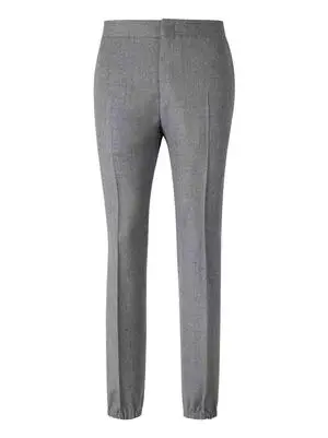 Zegna Elasticated-waist Trousers - Grey