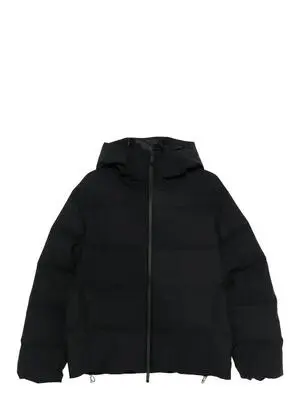 Moncler Hooded Quilted Jacket - Black