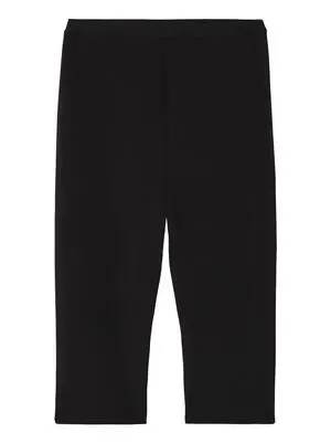 Valentino Garavani Stretch-jersey Capri Shorts - Black