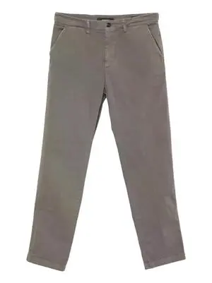 40WEFT Straight-leg Chino Trousers - Grey