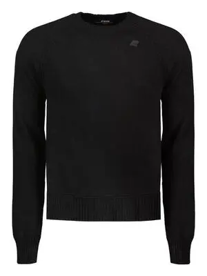 K-WAY Sebas Ribbed Knitwear - Black