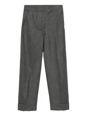 Peserico Pressed-crease Trousers - Grey
