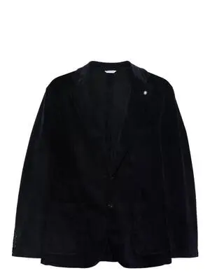 MANUEL RITZ Single-breasted Blazer - Blue