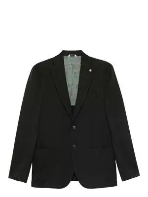 MANUEL RITZ Single-breasted Blazer - Green