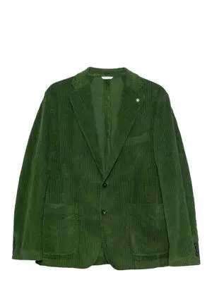 MANUEL RITZ Corduroy Blazer - Green