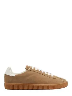 JAK Flow Suede Sneakers - Beige
