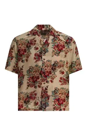 Kapital Floral Button Shirt - Neutrals