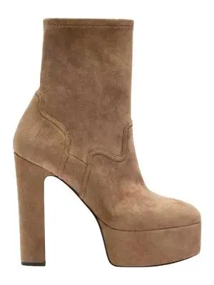 CASADEI 130mm Patty Platform Ankle Boots