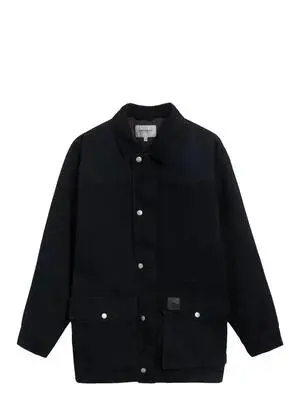 Carhartt Work In Progress Buttoned Pocket Coat - Black