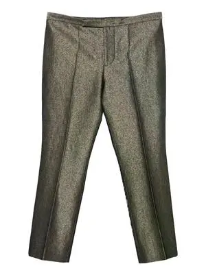SAPIO Metallic Straight Trousers - Gold