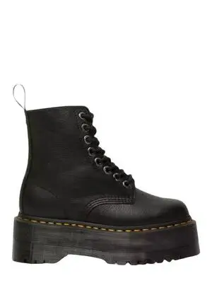 Dr. Martens Platform Lace-up Boots - Black